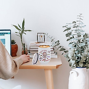 MAIKESUB Sublimation Blank Wine Tumbler Cups White 12 OZ Stainless Steel Insulated Stemless Tumbler Sublimation Mugs Cups 4 Pack Tumbler with Lid Keeping Cold Hot for Coffee Spill Proof cup