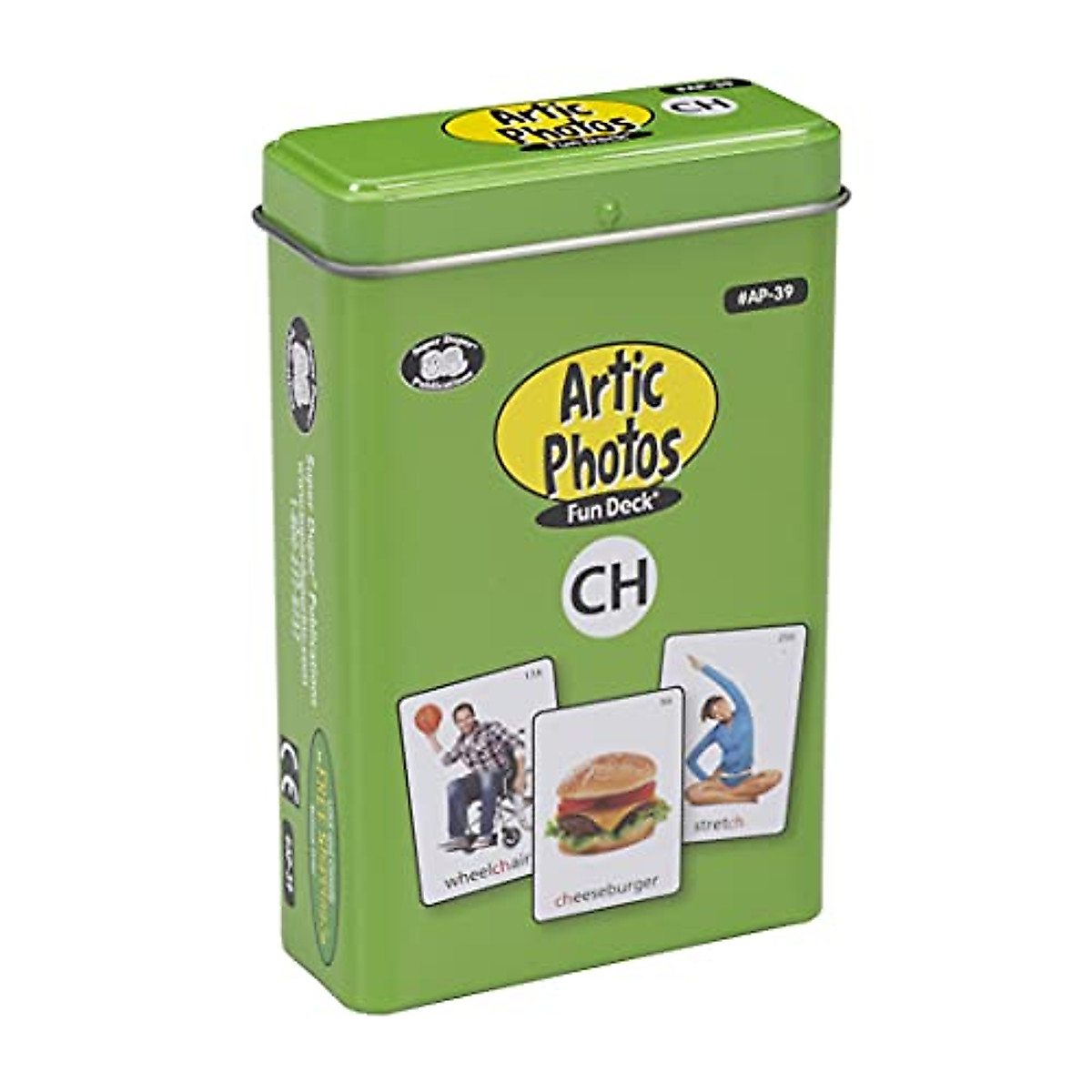 Super Duper Publications | Articulation Photos CH Sound Fun Deck Flash Cards | Educational Learning Resource for Children