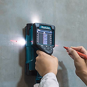 Makita DWD181ZJ 18V LXT® Lithium‑Ion Cordless Multi-Surface Scanner, with Interlocking Storage Case