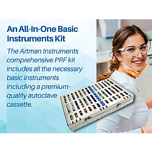 Dental PRF/RGF/PRP Basic Instruments Set of 12 ARTMAN Brand by Wise Linkers
