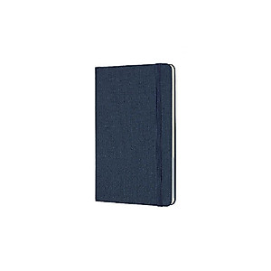Moleskine Voyageur Notebook, Hard Cover, Medium (4.5" x 7") Ocean Blue, 208 Pages