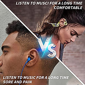 Cagogo 300mAh Conduction Headset Wireless Bluetooth Headset Sports Running Power LED Power Digital Display