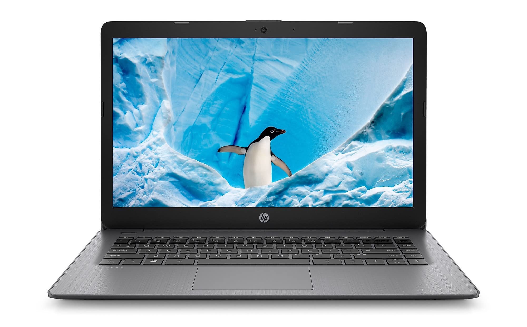 HP 2022 Stream 14" HD Display, Intel Celeron N4000 Dual-Core, 4GB DDR4 Memory, 196GB Storage (64GB eMMC+128GB Card), HDMI, WiFi,Webcam, Bluetooth, 1-Year Microsoft 365, Win 11 Home S, Brilliant Black