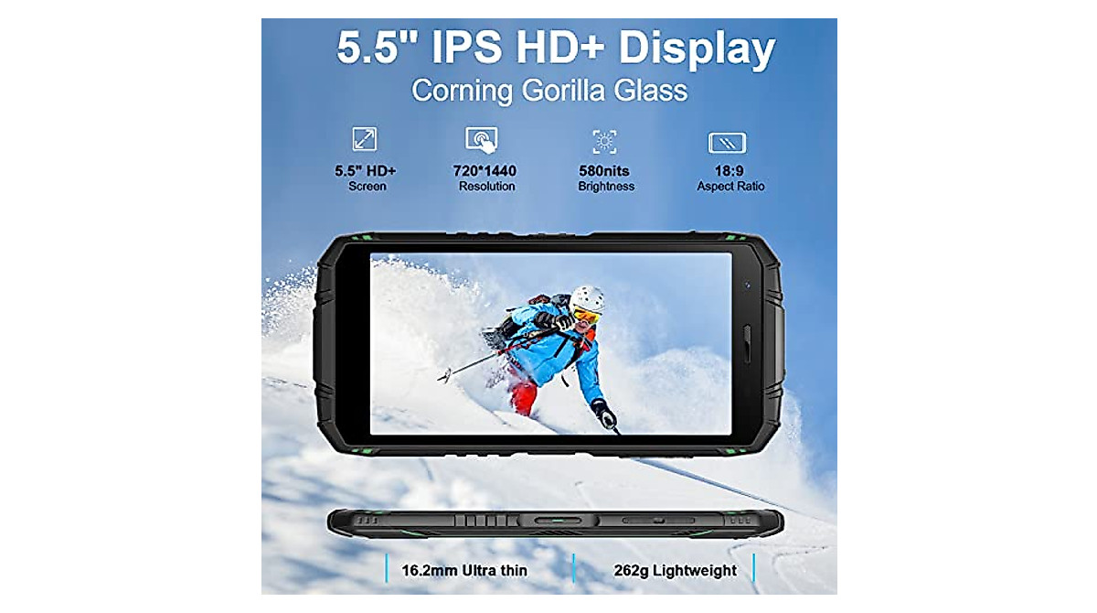 DOOGEE Rugged Phones Unlocked 2023, S41, 4G Dual Sim Rugged Phone ...