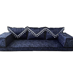 Arabic Majlis Sofa, Arabic Floor Seating, Loveseat, Arabic Cushions, Jalsa - MA 74