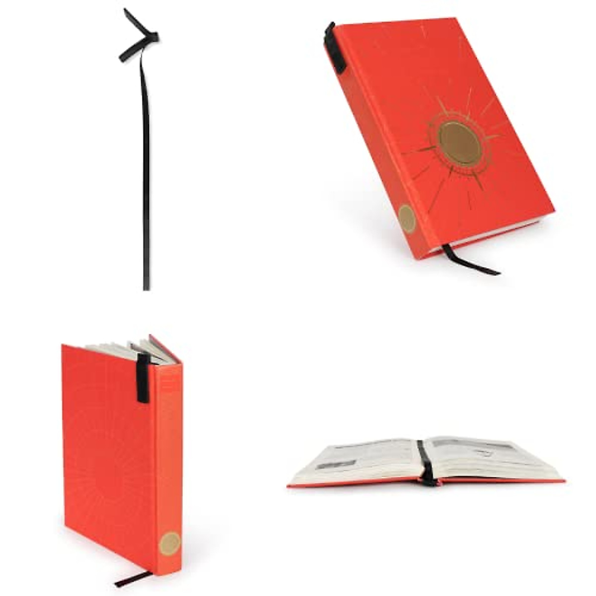 Superior Essentials Genuine Leather Magnetic Attachable Ribbon Bookmark-Great for Bibles-Magnetic Hold Clips into Book and Does not Need to be Moved