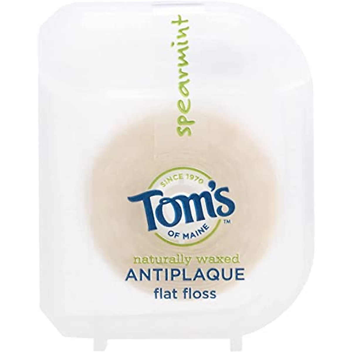 Tom's of Maine Floss Flat-Anti Plaque Spearmint 32 yd String