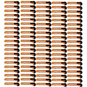600x Bulk Utility Knife Box Cutters Snap Off Blade Neon Orange