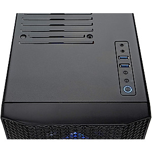 Skytech Blaze 3.0 Gaming PC Desktop - AMD Ryzen 7 5800X 8-core 3.8GHz, RTX 3070 8GB GDDR6, 16GB DDR4 3200MHz, 1TB Gen4 NVMe SSD, 240mm AIO, 750W Gold PSU, Windows 10 Home 64-bit, AC WiFi, Black