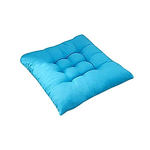 TUNKENCE Chair Cushions Chair Pads Square Round with Ties Soft Thicken Seat Pads Cushion Pillow for Kitchen Dining Office Home Car Chair 16X16Inch