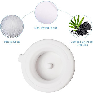 RIZZARI Water Dispenser Replacement Filters, Replacement Filters for Automatic Pet Waterer,Triple Filtration System, 4 Pack