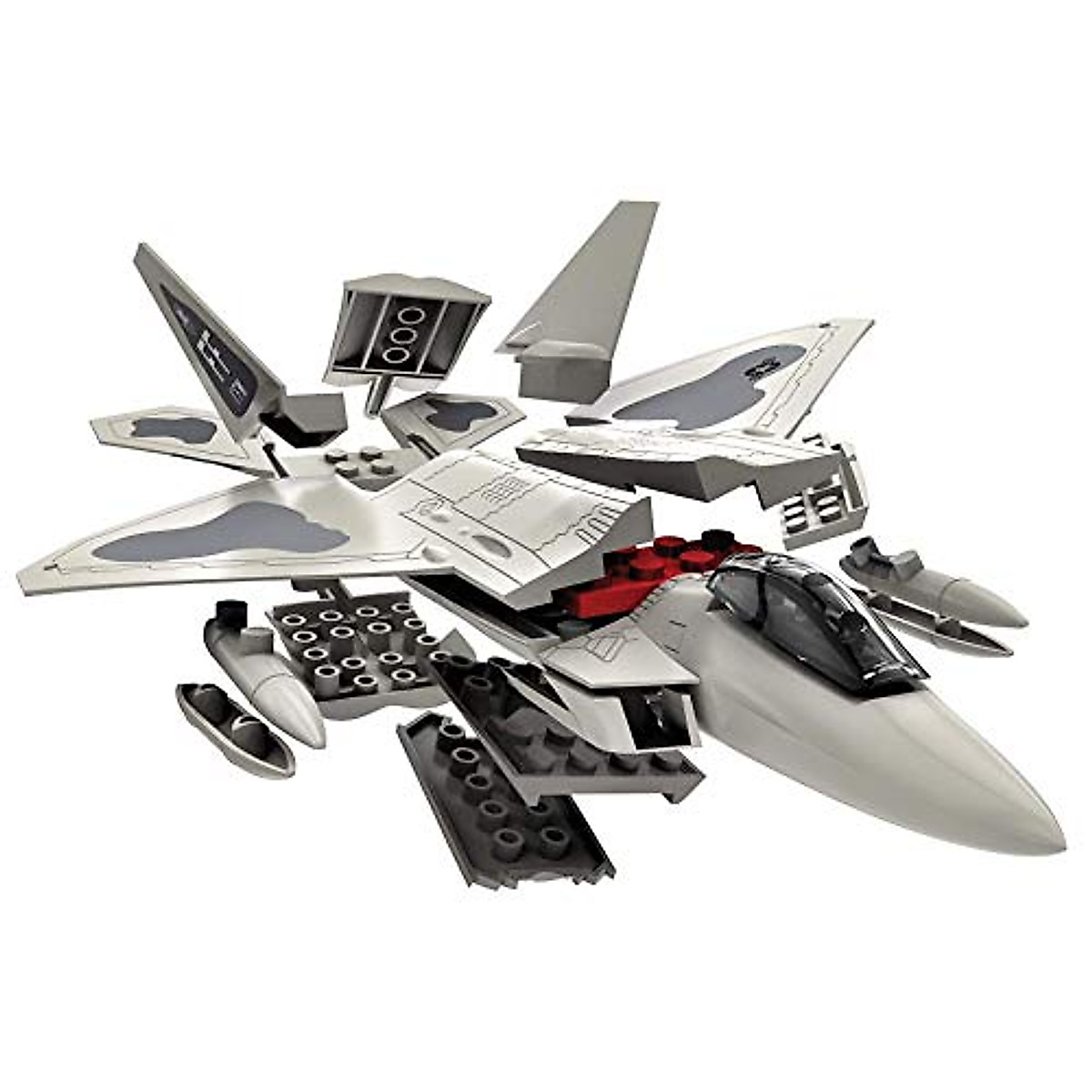Airfix Quickbuild Lockheed Martin Raptor Airplane, Multi