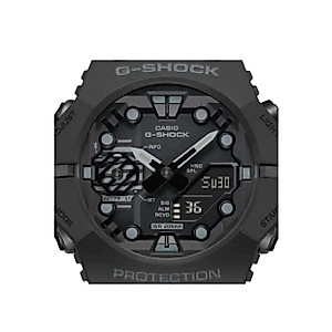 G-Shock Casio Analog-Digital Bluetooth Combi Black Resin Strap Watch | GAB001-1A