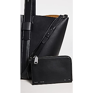 Proenza Schouler White Label Women's Sullivan Leather Bag, Black, One Size