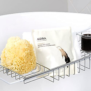 AHAVA Natural Dead Sea Mud for Body - Exclusive Black, Creamy Dead Sea Mud to Purifiy, Soften & Refine Skin, Soothes Discomfort, Enriched with Potent Minerals of Dead Sea blend Osmoter, 13.6 Oz