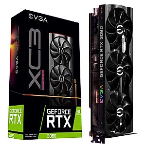 EVGA 10G-P5-3885-KR GeForce RTX 3080 XC3 ULTRA GAMING, 10GB GDDR6X, iCX3 Cooling, ARGB LED, Metal Backplate (Renewed)