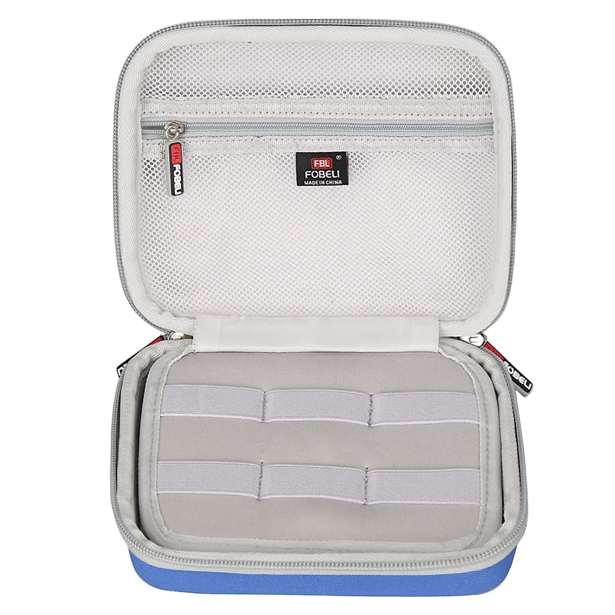 FBLFOBELI Hard Travel Storage Case for Nintendo 2DS Legend of Zelda Ocarina of Time 3D (Case Only) (Blue)