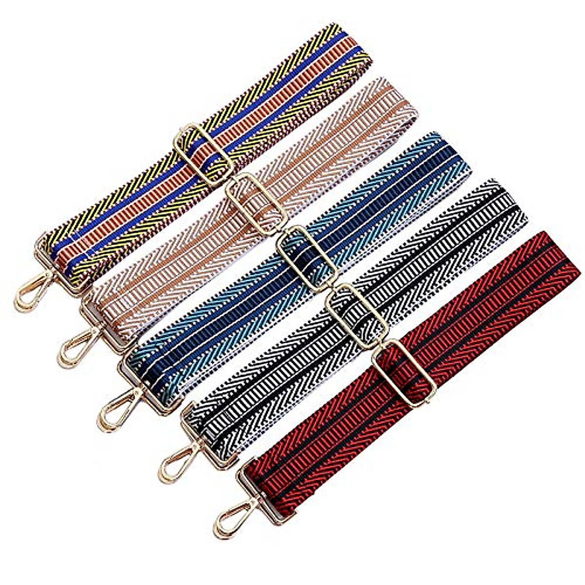 Umily Wide Shoulder Strap Adjustable Replacement Belt Guitar Style Cross body Handbag Purse Strap