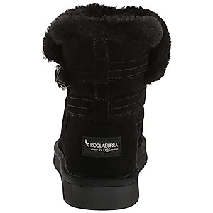 Koolaburra by UGG Women's Delene Mini Boot, Black, Size 11