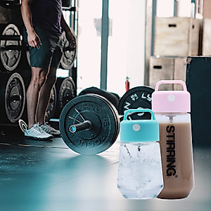 daasigwaa Electric Protein Shaker Bottle, BPA-free & Leak-Proof Vortex Mixer, Self Stirring mug, Electric Auto Mixing cup for Office/Kitchen/Travel/Home Coffee/Tea/Hot Chocolate/Milk(13.5oz pink)