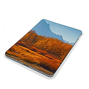 Mountain Autumn Leaves Nature case Compatible with iPad Mini Air Pro 7.9 8.3 9.7 10.2 10.9 11 12.9 inch Pattern Cover New 2022 2021 Trifold Stand 3 4 5 6 7 8 9 Generation 187 (10.9" Air 4)