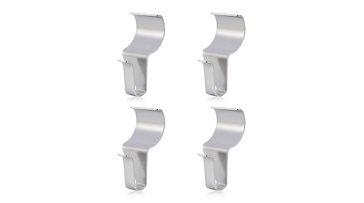 No-Hole Hooks Vinyl Siding Hangers Low Profile 4PK | Easy, Rust-Free ...