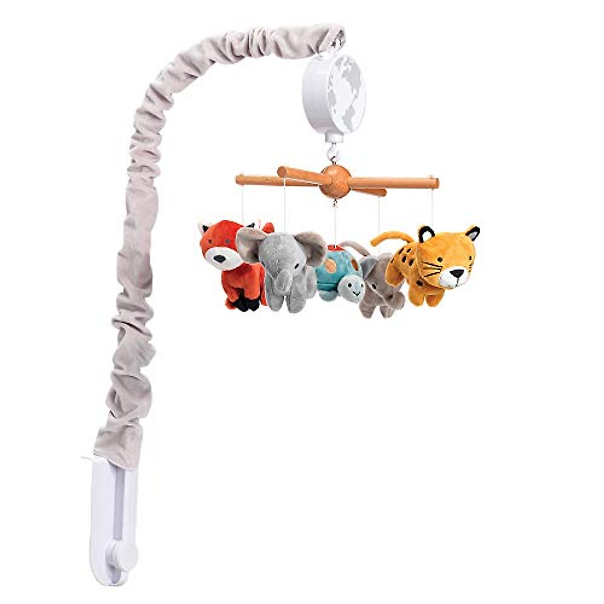 Lambs & Ivy Wild Life Musical Baby Nursery Crib Mobile - Protect The Animals