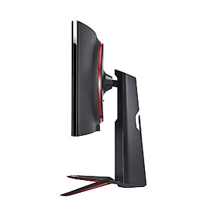 LG 34GN850-B 34-Inch Ultragear Curved QHD 3440x1440 IPS 144Hz HDR G-SYNC Compatible Gaming Monitor with Gaming-Focused Features (Renewed)