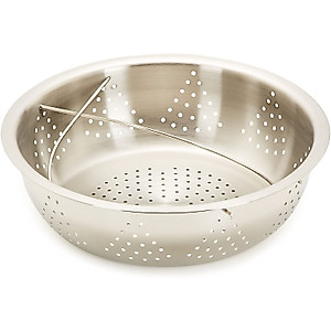 Cuisinart 4-Piece Cookware Set, 12 Quarts, Chef's Classic Stainless Steel Pasta/Steamer, 77-412P1