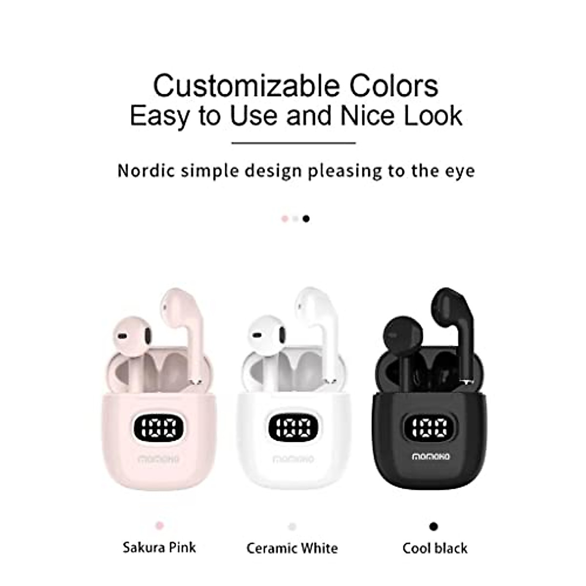 True Wireless Stereo Earbuds Unique Style & Pure Sound