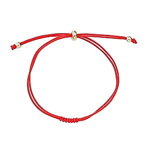 7 Knot Red String of Fate Bracelets Good Luck Protection Red Rope Long Distance Matching Bracelet