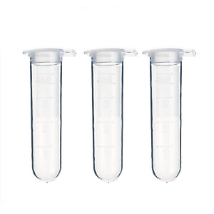 Eowpower 50 Pieces 5 ml Plastic Sample Vial Bottle Tubes for Storage Container Beads Liqui