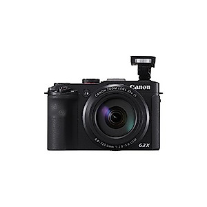Canon PowerShot G3 X Digital Camera w/ 1-Inch Sensor and 25x Optical Zoom - Wi-Fi & NFC Enabled (Black)