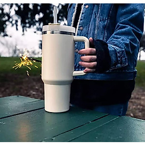 Cozy Cup Kardashian Pink Tye Dye 40oz Tumbler With Handle Straw & Lid Reusable Insulated Stainless Steel Travel Water Bottle Gifts For Her Gift For Him Limited Edition Limited Release