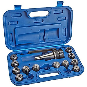 HHIP 3900-0505 ER-32 NMTB 40 Spring Collet Chuck Set, 14-Piece