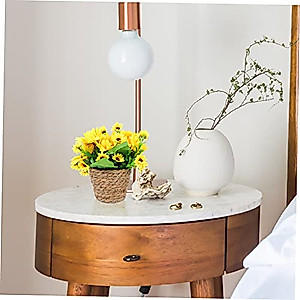 Abaodam Artificial Potted Plant Mini vase Faux Plants Indoor Eucalyptus Plant Faux Plant Bonsai Faux Potted Plants Artificial Hanging Plants Silk Flower False Green Plants Simulated Bonsai