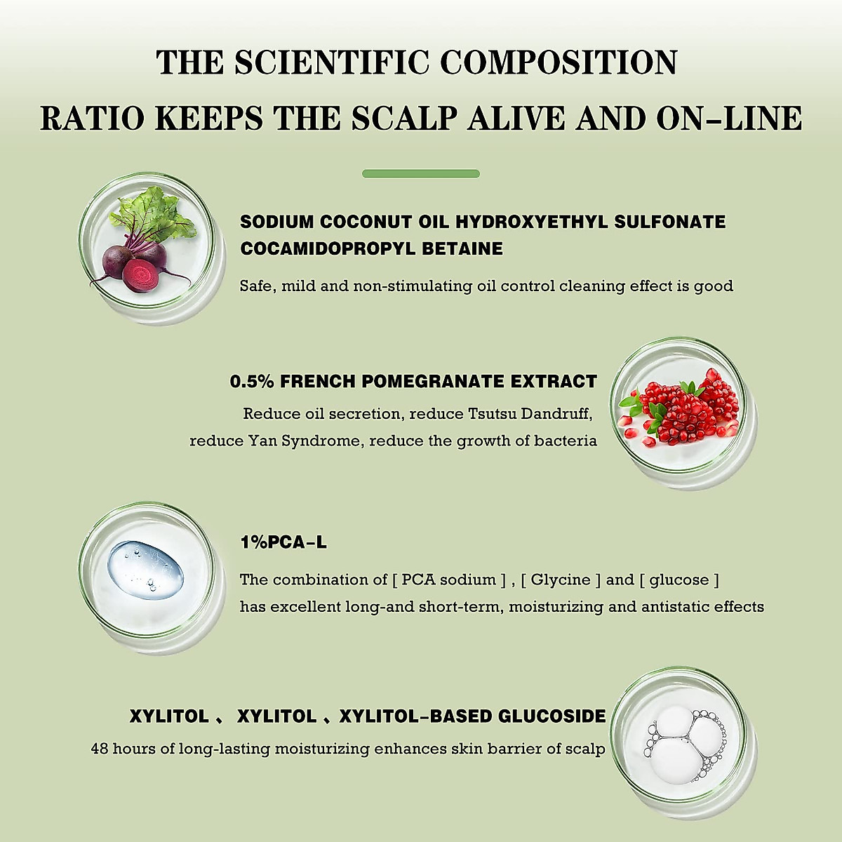 UNILIPO Apple Shampoo Oil Control And Dandruff Removal 450ml 15 Oz No. 29 Refreshing Long-term Oil Control - Solve The Problem Of Itchy Scalp And Dandruff