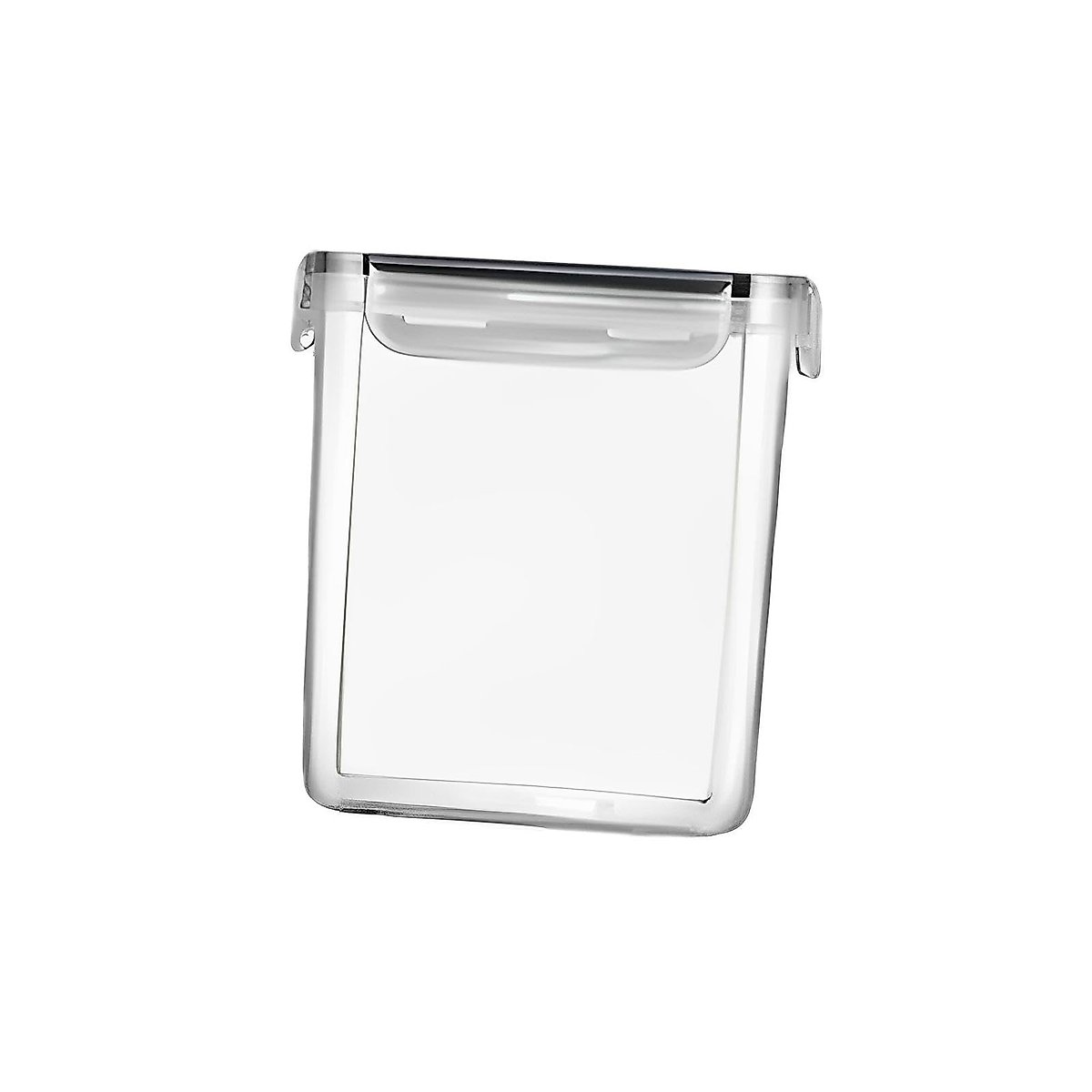 Llazsybz Airtight Clear Storage Containers, Transparent Fresh Keeping Storage Containers with Lids, Pantry Stackable Storage Organizer Keeping Box, 1.6L