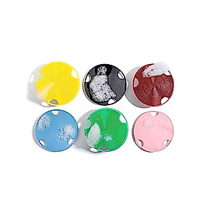 Boie USA Ultimate Flat Body Scrubber - Soft Silicone-like Exfoliating Shower Scrubber, Body Cleansing Brush - Stick-To-Wall Loofah Replacement - Anti-Acne Body Exfoliator for All Skin Types - USA Made