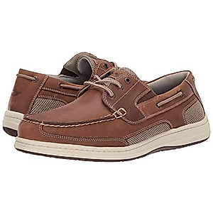 Dockers Men's Beacon Boat Shoe, Dark Tan, 10