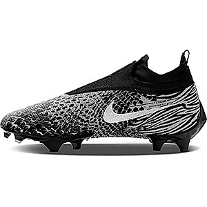Nike Vapor Edge Elite 360 OBJ Animal Print CI4751-001 Black Men's Football Cleats 8 US