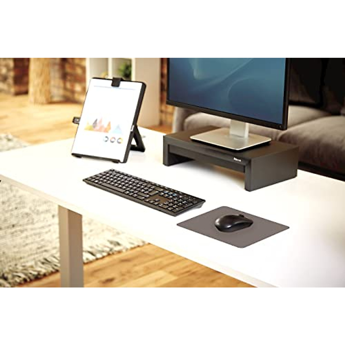 Fellowes Microban Graphite Ultra Thin Mouse Pad (5908201)