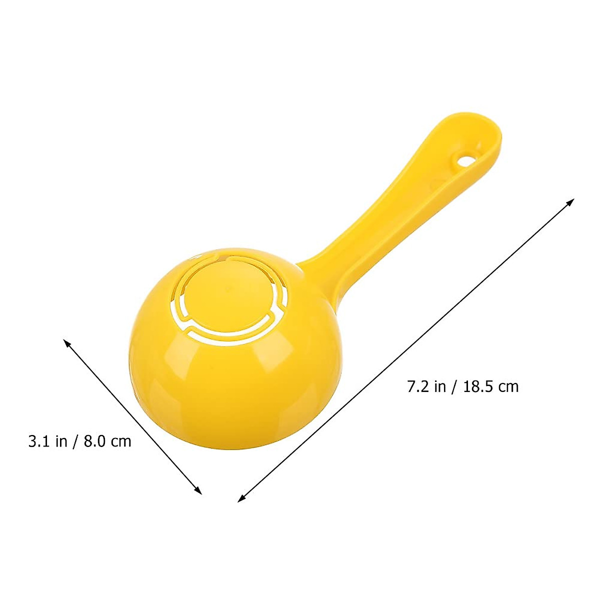 2Pcs Yellow Rice Paddle Scoop Mold For Rice Ball Making,Non-stick Sushi Mold Rice Ball Scooper Rice Spatula Kitchen Gadge for Home Kitchen Serving Spoon for Rice Sushi Making Rice and Potato Servers