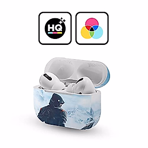 Head Case Designs Officially Licensed Assassin's Creed Arctic Winter Rogue Key Art Matte Vinyl Sticker Skin Decal Cover Compatible with Apple AirPods 3 3rd Gen