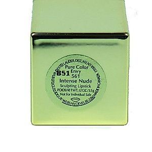 Estee Lauder Pure Color Envy Sculpting Lipstick in Promotional Case, 561 Intense Nude 0.12 oz. / 3.5 g, Unboxed
