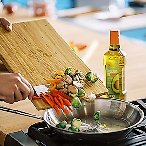 BetterBody Foods Refined Avocado Oil, Non-GMO Cooking Oil, Kosher, Keto and Paleo Diet Friendly, for High-Heat Cooking, Frying, Baking, 100% Pure Avocado Oil, 500 mL, 16.9 Fl Oz