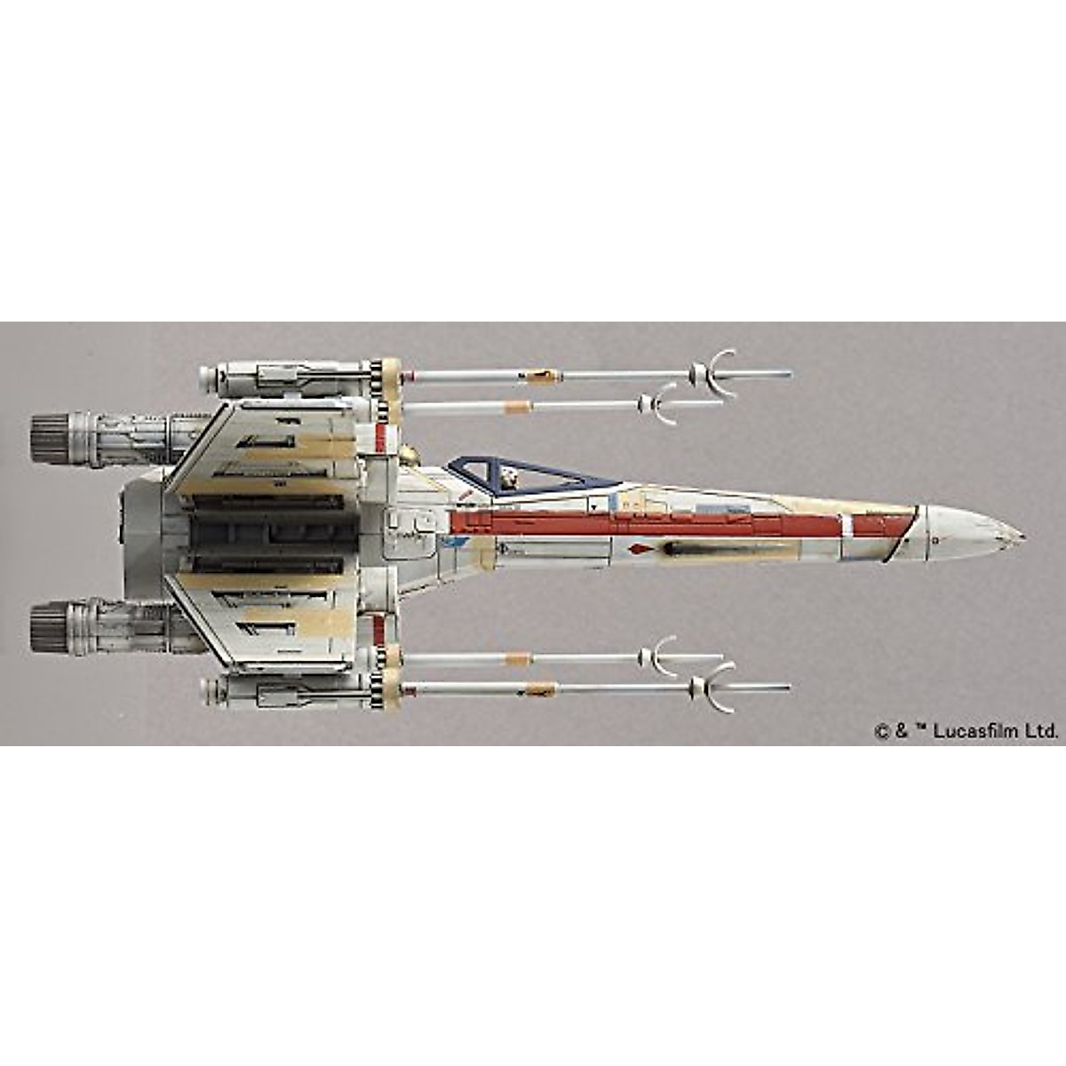 Bandai Hobby Star Wars 1/72 X-Wing Red Squadron (Special Set), Multicolor