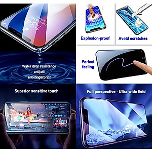 iPhone 14 Screen Replacement Kit, LCD Cellular Glass Display Repair Digitizer 6.1 inch Touch Screen with Repair Kit + Screen Protector