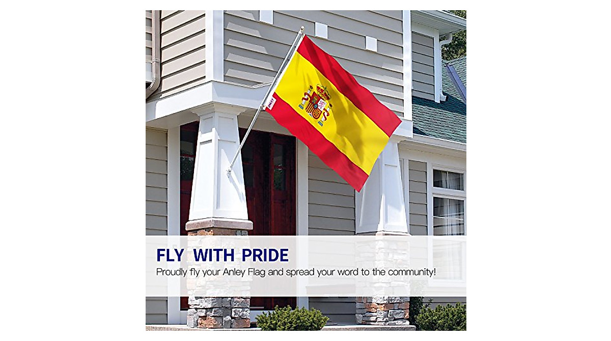 Buy Spain Flag 3x5 ft - Vivid Colors, Fade-Resistant & Durable