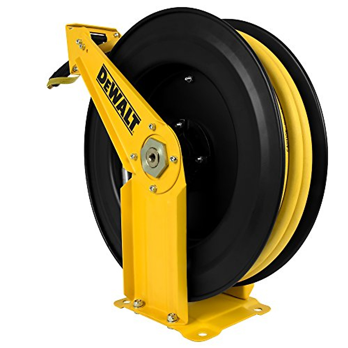 DeWalt DXCM024-0343 Double Arm Hose Reel with 3/8” x 50’ Premium Rubber Hose